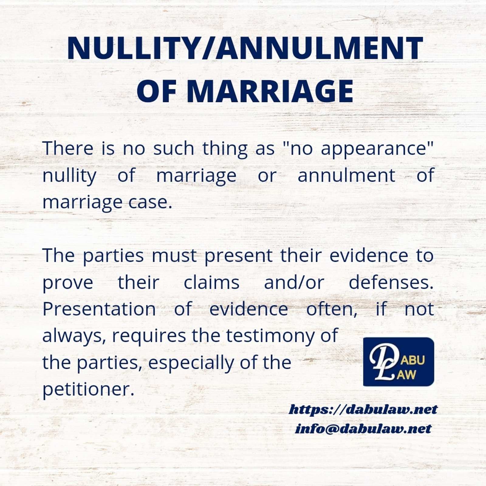 ⚠️ SCAM ALERT # 1: False/Misleading Information on Annulment/Nullity of ...